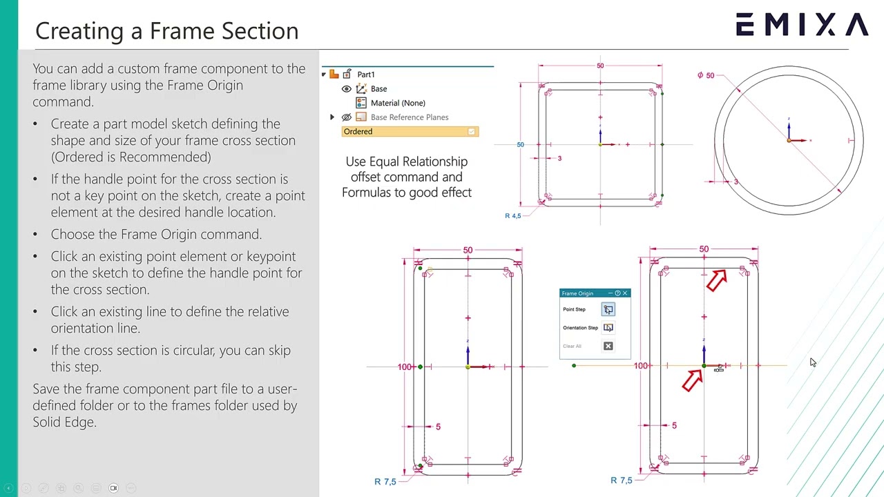 Mastering Solid Edge Frame Design