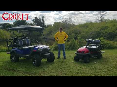 Cricket Cart vs. Golf cart! | Cricket Carts: Small Mini Golf Carts!