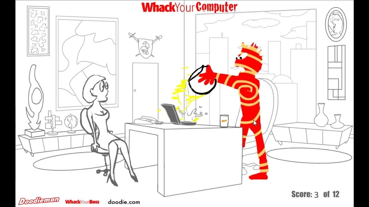 Whack Your Computer PC All 12 Way Full Gameplay No Commentary