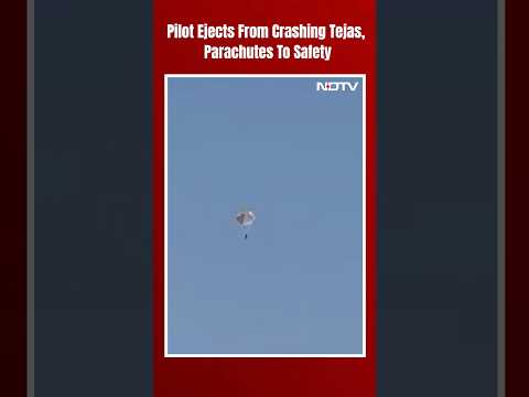 Plane Crash In Jaisalmer | First-Ever Crash Of Tejas Fighter Jet In Rajasthan's Jaisalmer