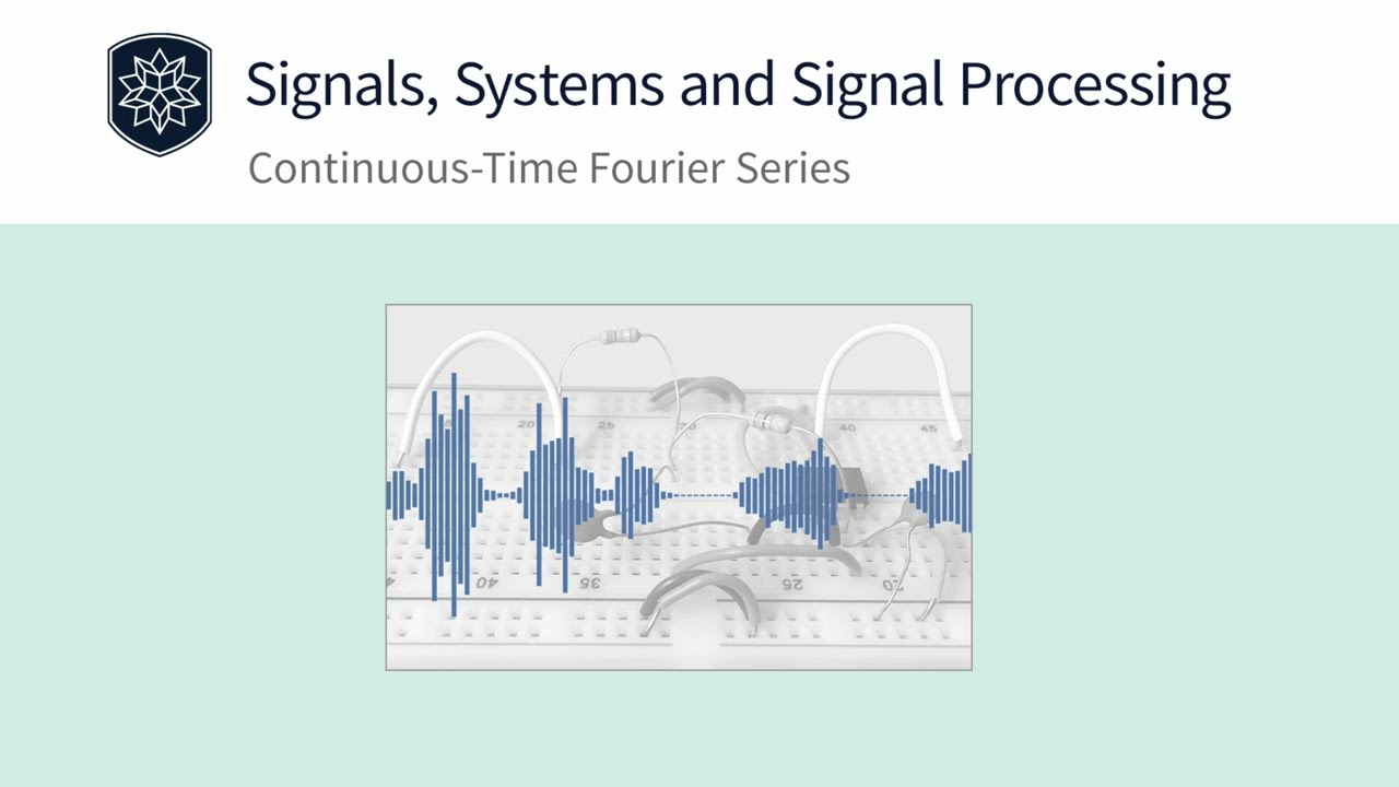 Lesson 14 Continuous-Time Fourier Series