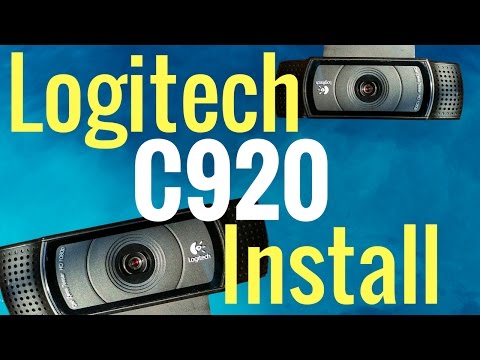 Install Logitech C920 HD Webcam Software!!