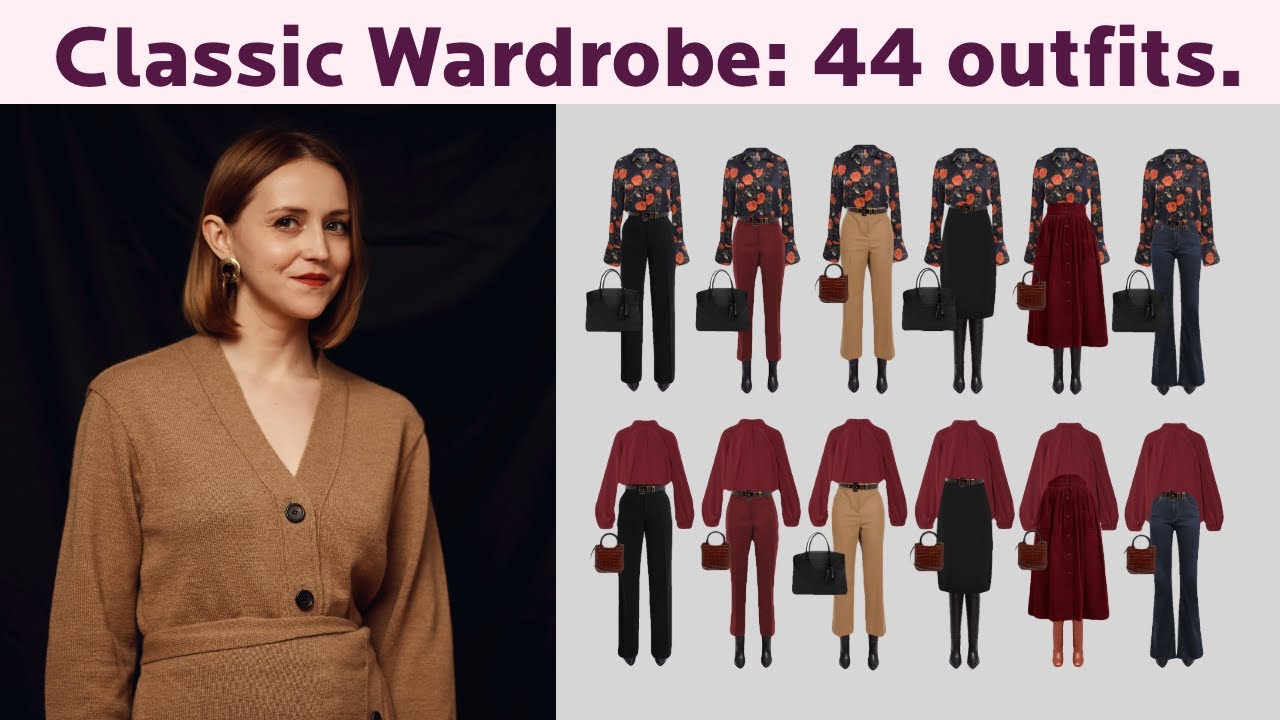 Classic Style Winter Wardrobe: 44 outfit ideas.
