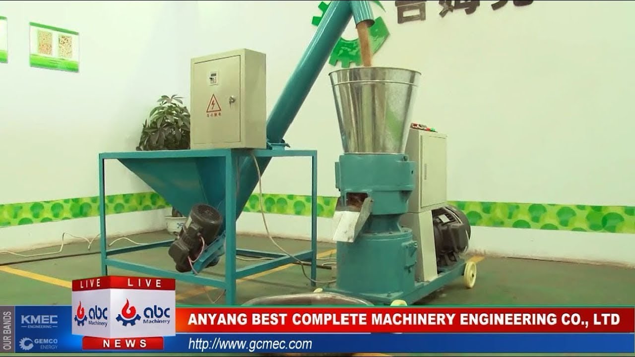 Small pellet making unit for home or farm users