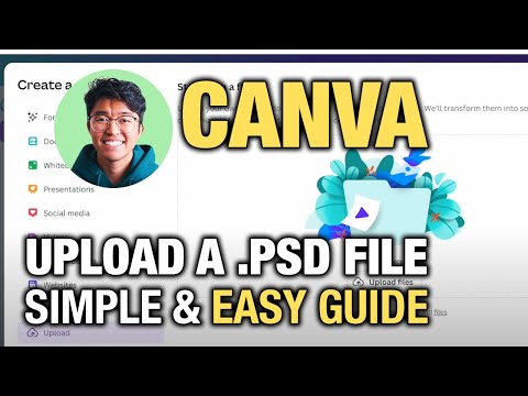 How to Upload a .PSD File to Canva (SIMPLE & Easy Guide!)