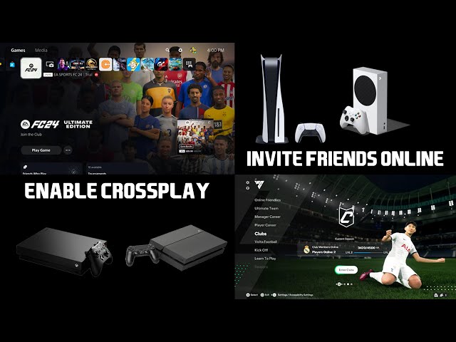 Can PS5 users play EA FC 24 with PS4 players?