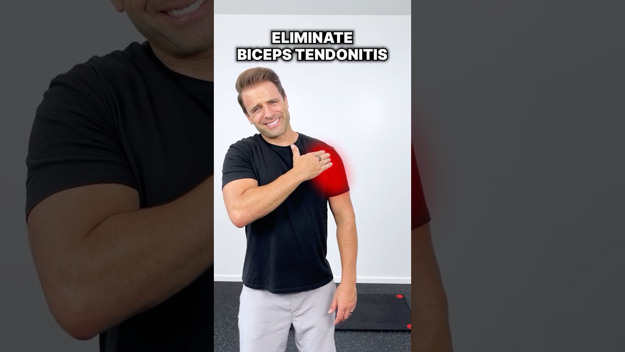 Fix Front Shoulder Pain! [Best Exercises For Biceps Tendonitis]