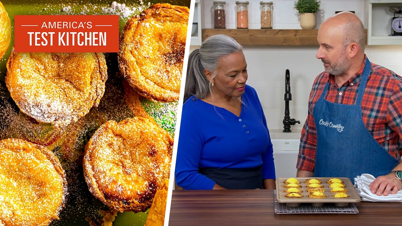 How to Make Portuguese Pastéis de Nata | America's Test Kitchen
