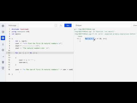 Error: expected primary-expression before ';' token