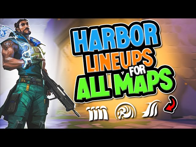 Best Harbor lineups on Pearl in Valorant: Cove, Cascade, and High Tide