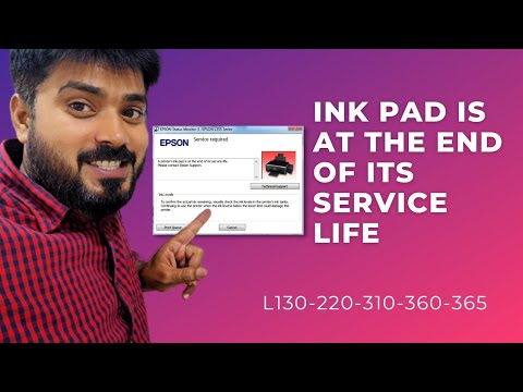 Resolving Epson Printer Error "Ink Pad is at the End of its Service Life" | Troubleshooting Guide