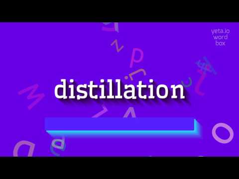 How to say "distillation"! (High Quality Voices)