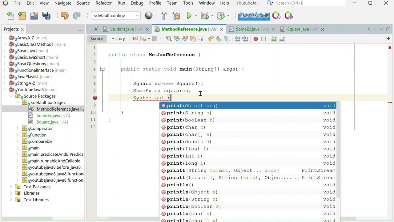 Method and Constructor Reference in Java | Java 8 Features Explained with Examples