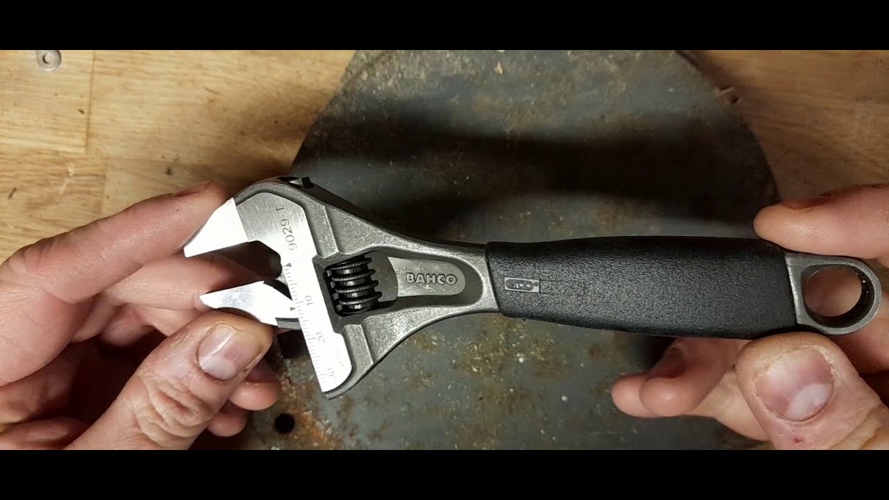 Bahco 9029t adjustable spanner. First impressions