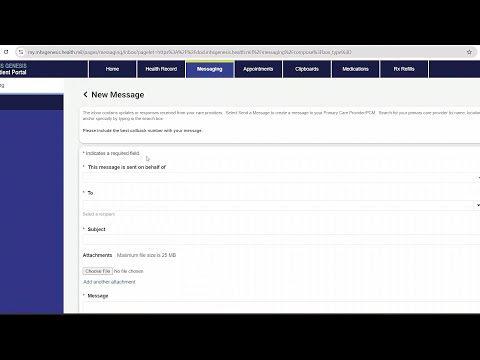 MHS GENESIS Secure Messaging Tutorial