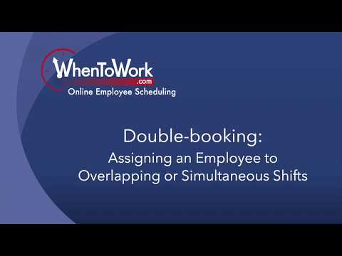 Double-Booking Employees