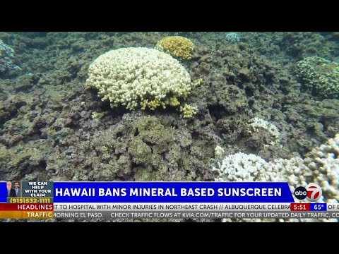 New sunscreen law in Hawaii