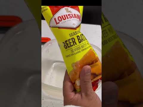 Beer battered Louisiana fish fry