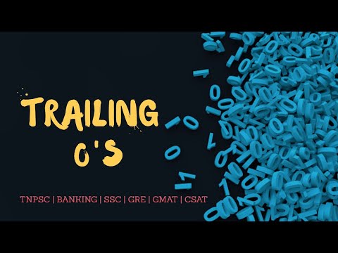 TRAILING ZEROS IN FACTORIAL | SHORTCUTS & TRICKS | NUMBER SYSTEM