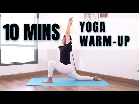 10 Mins Yoga Warm-up | Pre- workout Morning Yoga Stretch (follow along) | Bharti Yoga