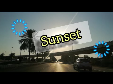 How is Sunset defined?