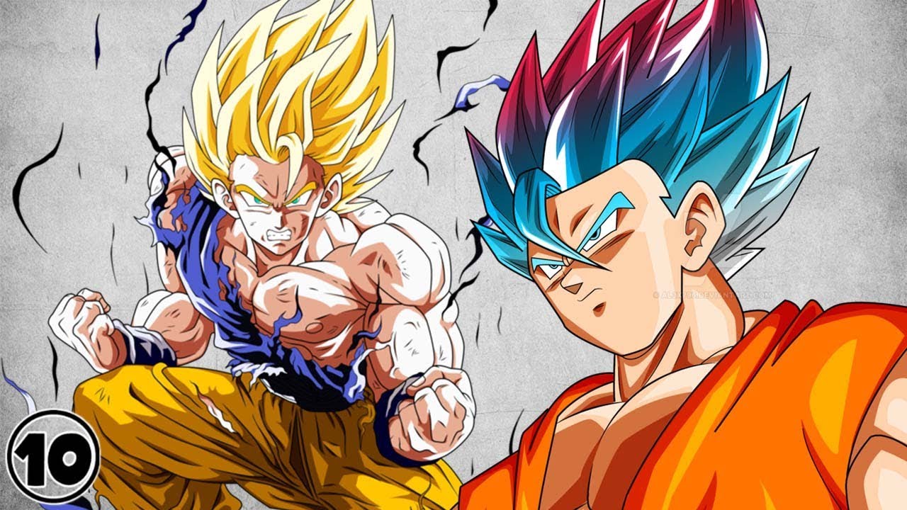 Top 10 Goku Transformations