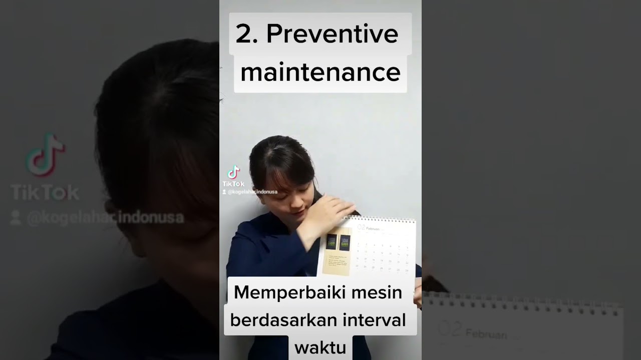 Umumnya ada 3 tipe strategi perawatan mesin. #maintenance #kogelahar #skf