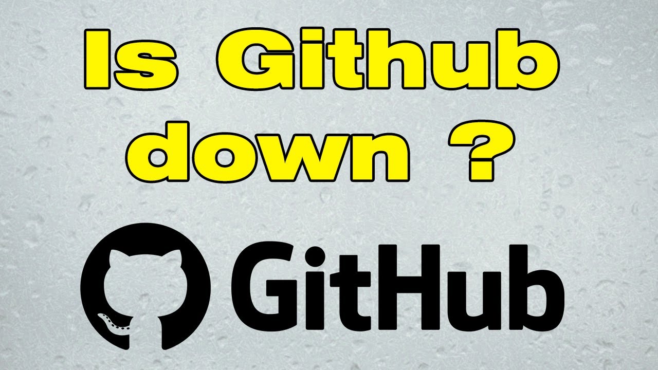 Github internal server error, is Github down?