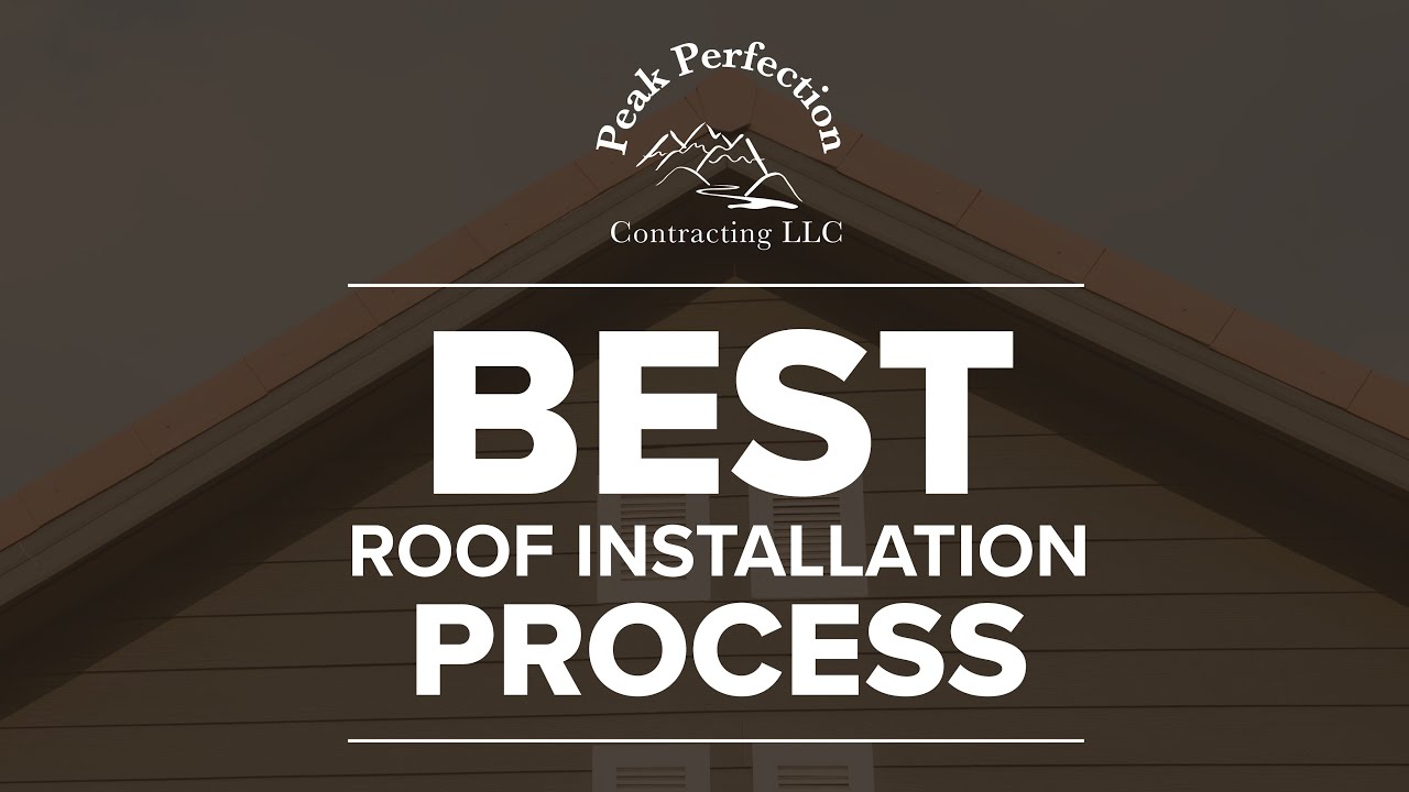 Asphalt Roof Installation with CertainTeed ROofing Shingles Installed by Peak Perfection Contracting