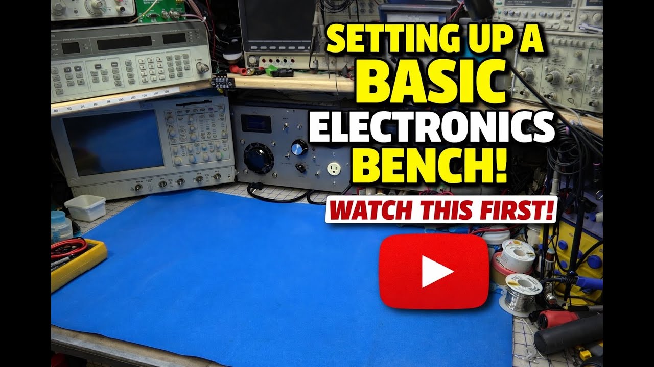 Setting Up a Basic Electronics Test Bench