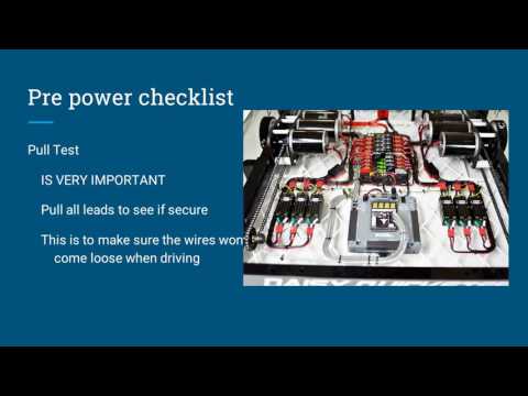 Short but good FRC Wiring presentation from 2016 Alamo First Workshop ...