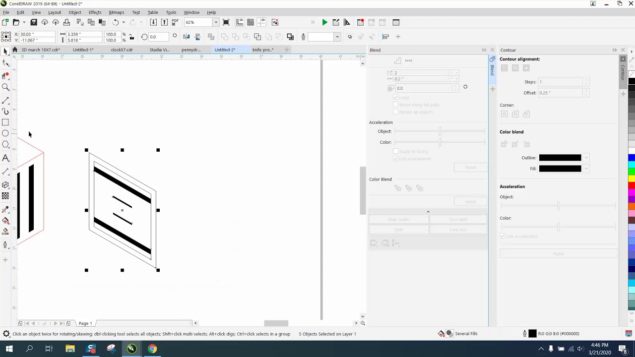 Corel Draw Tips & Tricks Draw this Pattern Part 2