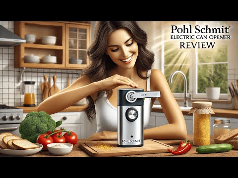 🧂 POHL SCHMITT Electric Can Opener Review 🧂