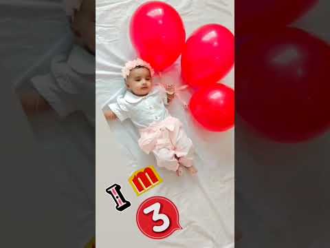 3 months baby photoshoot ideas at home easily