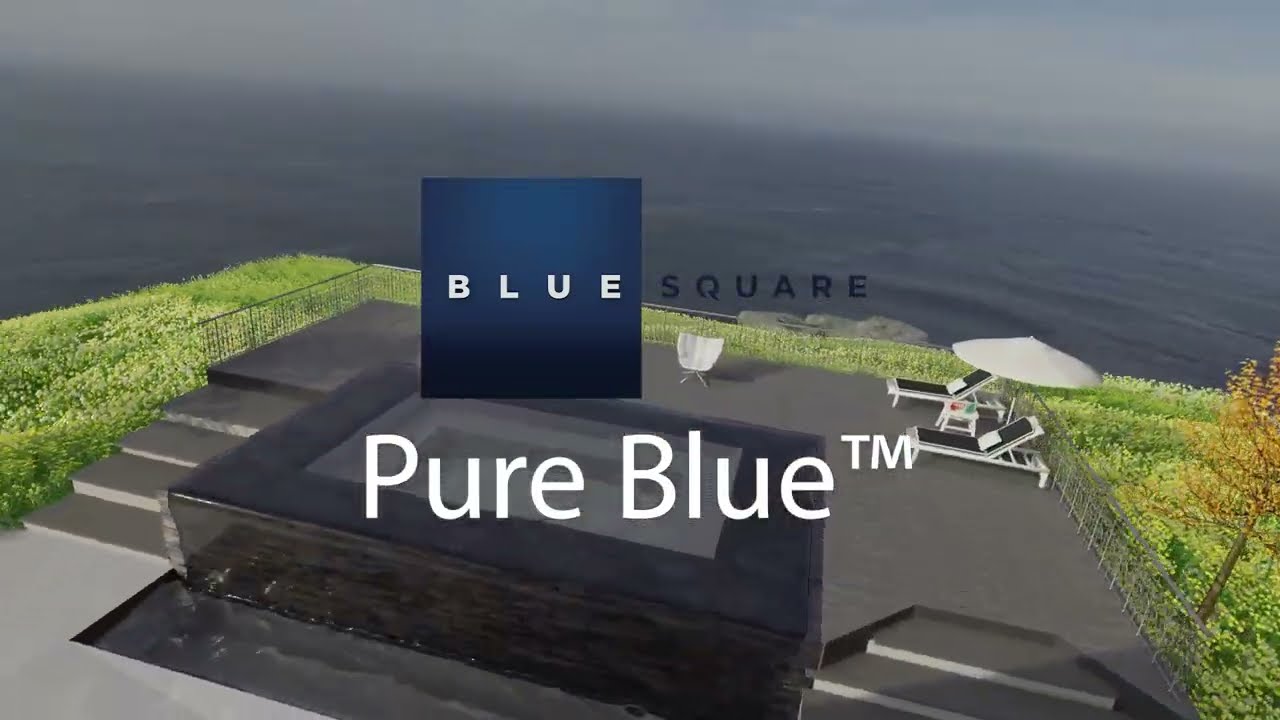 Blue Square | Pure Blue | Ozone Generator for Pool