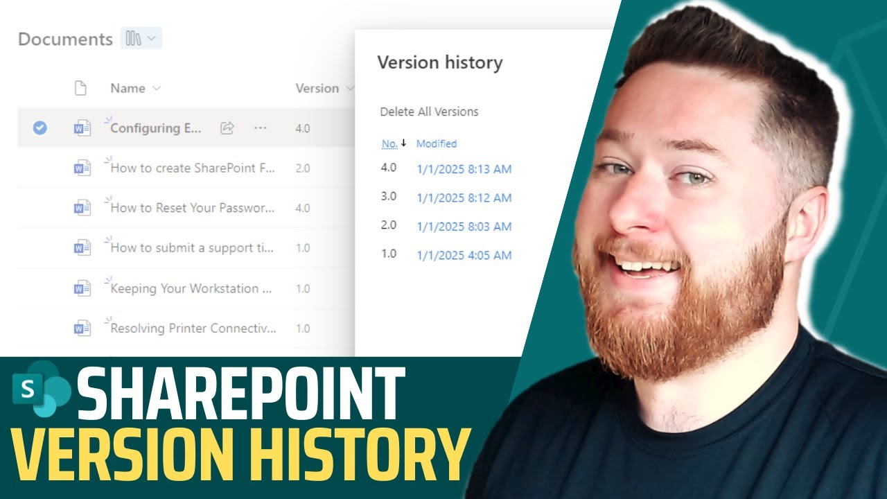 SharePoint: Mastering Version History for Seamless Collaboration