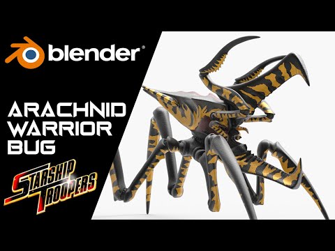 👹 Arachnid Warrior Bugs (Starship Troopers)・Free 3D File for 3D ...