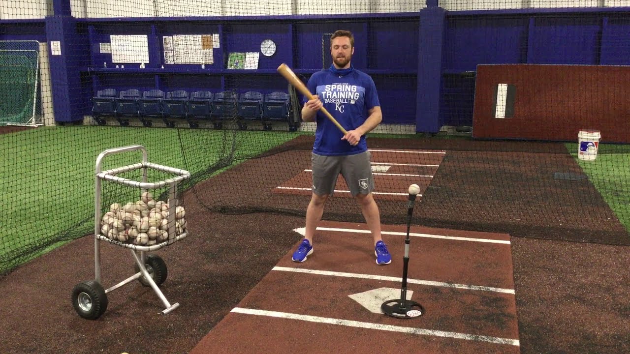 EXPERIENCED HITTING- Drill Set: Tee Work- Step Through