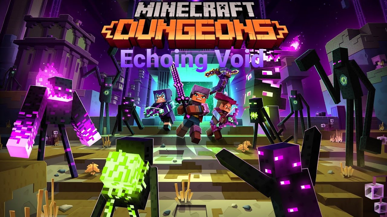 Trailer Minecraft Dungeons Echoing Void (Fanmade)