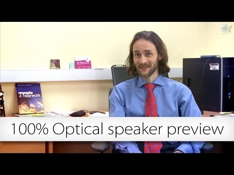 100% Optical speaker preview: Ed Mallen