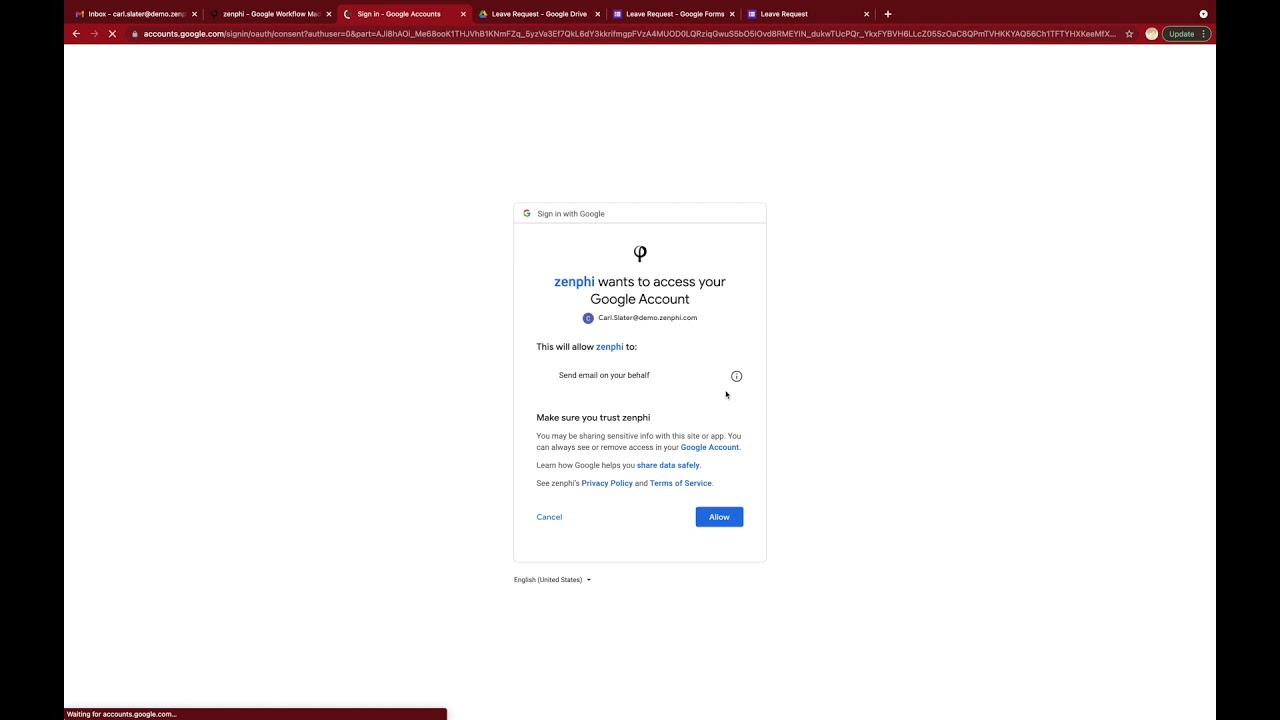 Create Your First Flow in zenphi