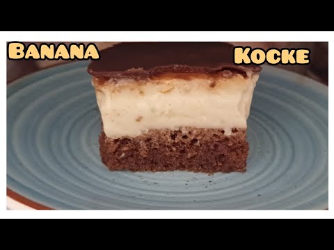 KREMASTE BANANA KOCKE - Osvjezavajuce i ukusne!