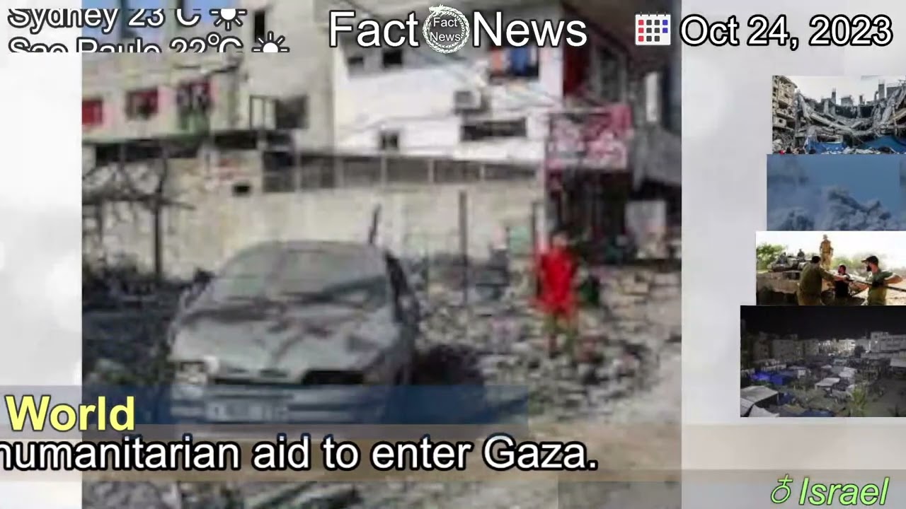 [Latest]Israel Intensifies Strikes on Gaza as Its Allies Call for More Palestinian Aid