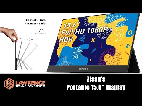 Zissu's 15.6-Inch USB-C 1080P IPS Portable Laptop Monitor Review