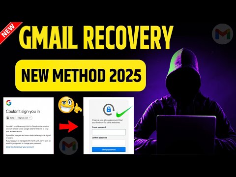 How to Recover Gmail Account without Recovery Email, Password and Phone Number New Method 2025