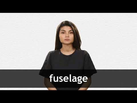 How to pronounce FUSELAGE in English | Collins
