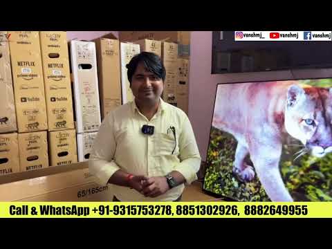 Smart 4K Led TV On COD| TEMPERED GLASS IPS PANEL WITH 1 YEARS WARRANTY| LED TV Market VANSHMJ