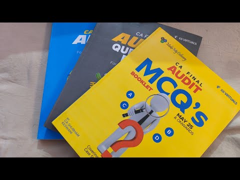 UNBOXING CA FINAL AUDIT BOOKS📔|SHUBHAM KESWANI |BB VIRTUALS