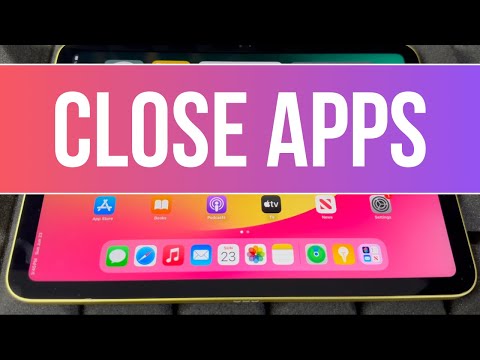 How do I Close All Open Apps on iPad 10th gen