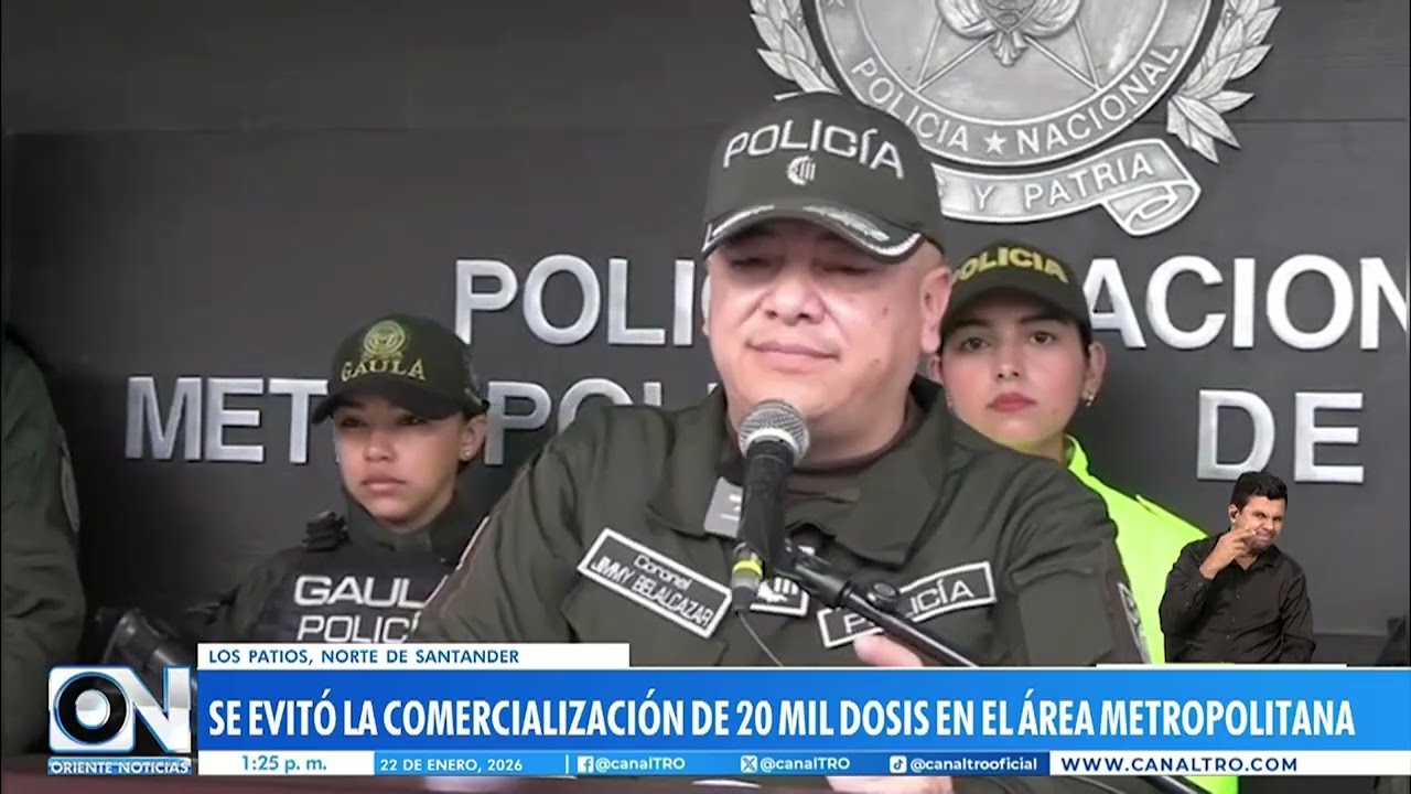 Más de 100 kilos de marihuana fueron incautados en operativo en Los Patios